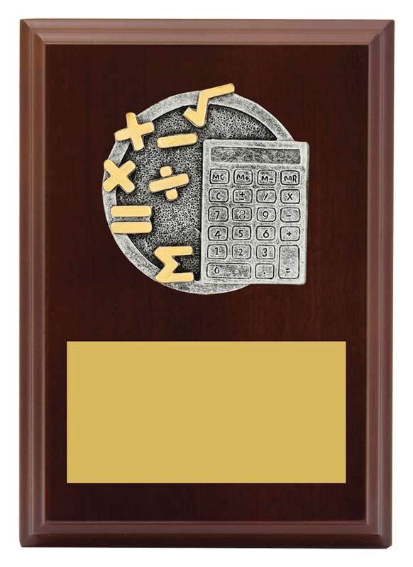 Plaque - Peak Maths - Gold Coast Trophies